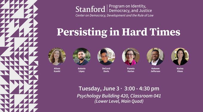 Persisting in Hard Times | FSI